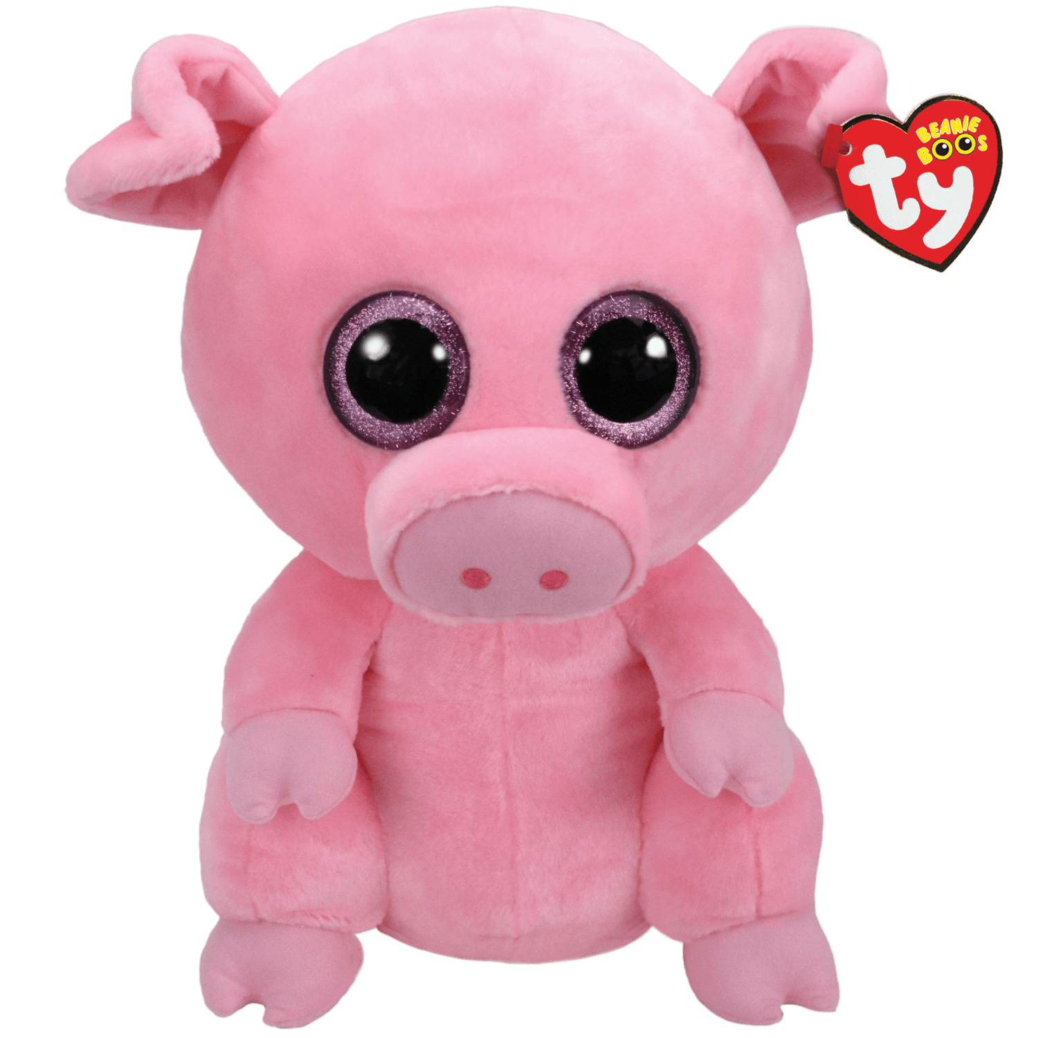 Posey - Pink Pig Large (Claires) :: Ty Store